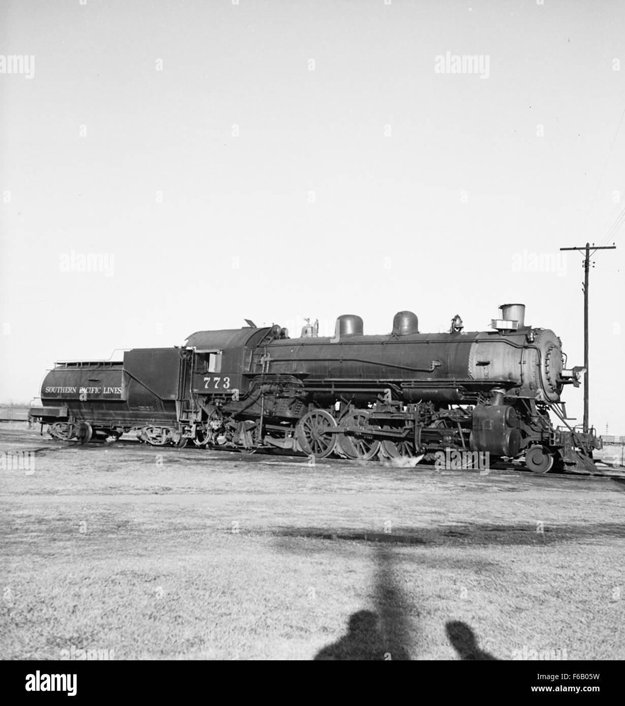 Locomotive No. 773, built by Baldwin Locomotive Works, is part of the ...