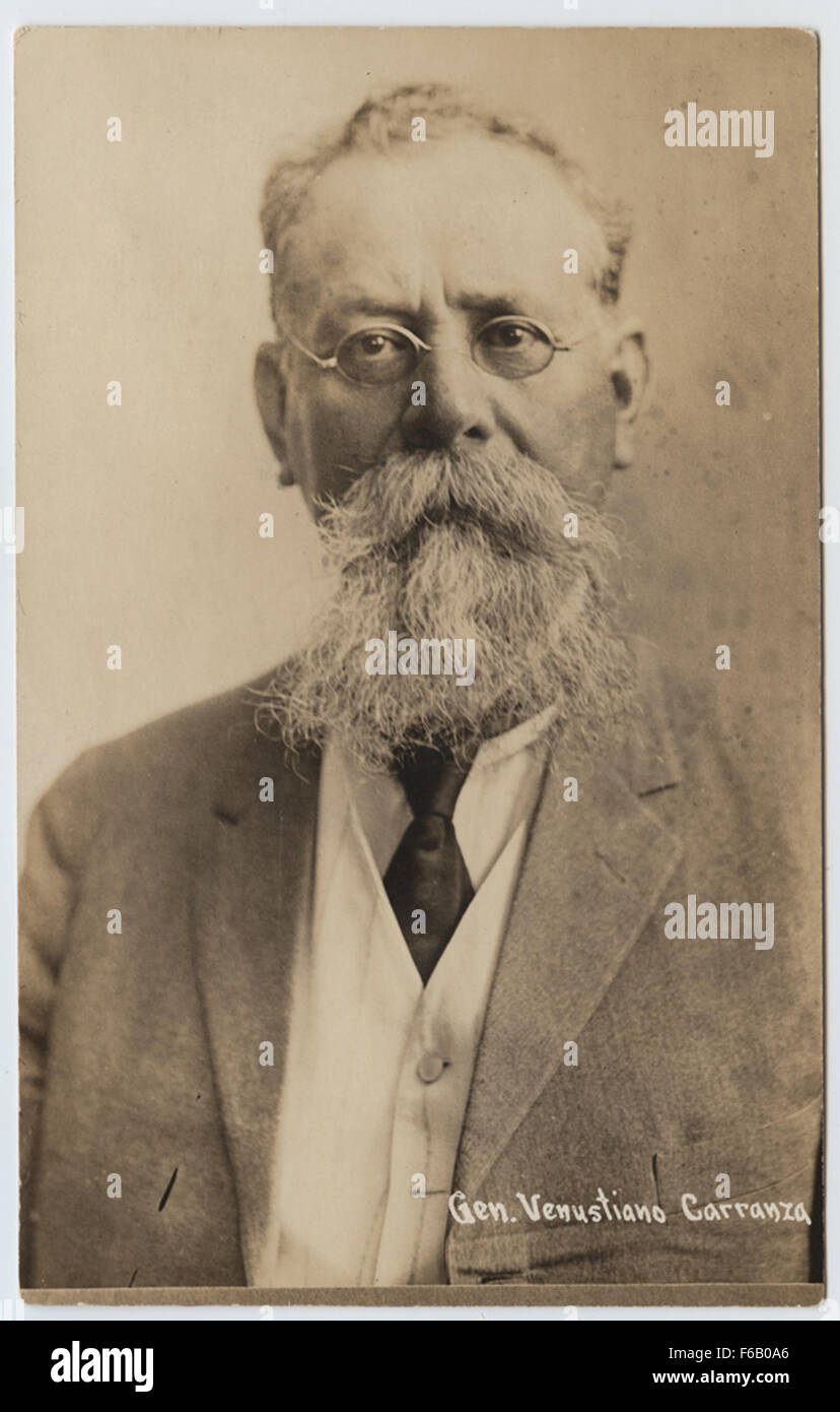 Venustiano Carranza was a key figure in the Mexican Revolution, serving ...