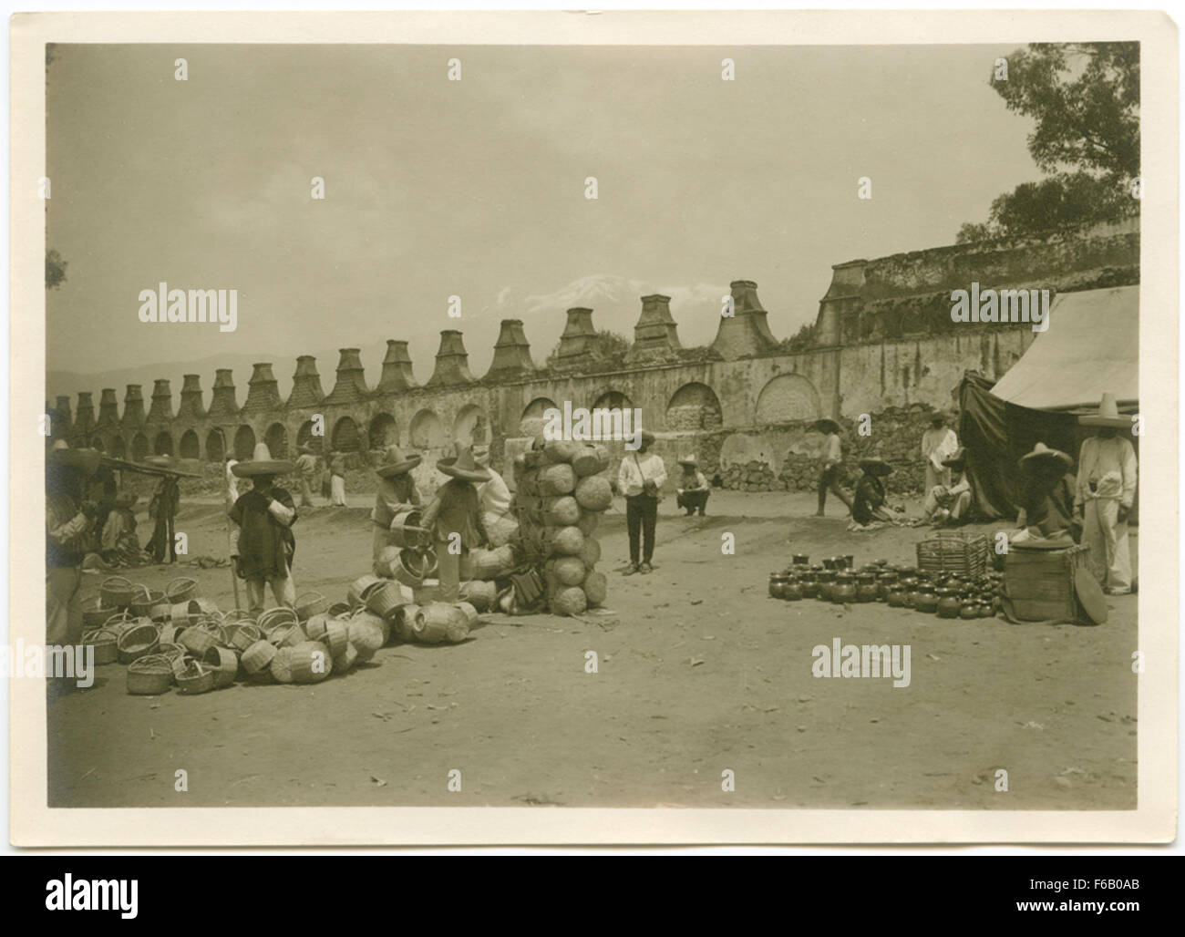 Amecameca pottery, renowned for its intricate designs, is sold at local ...