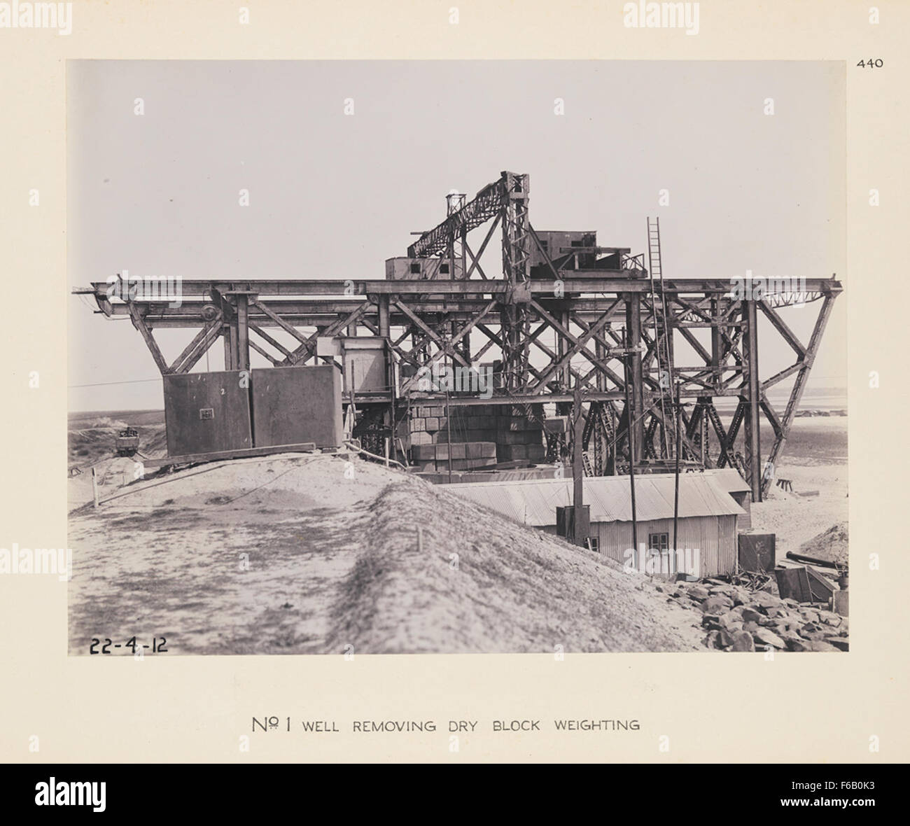 The No. 1 Well bridge construction project involves the removal of dry ...