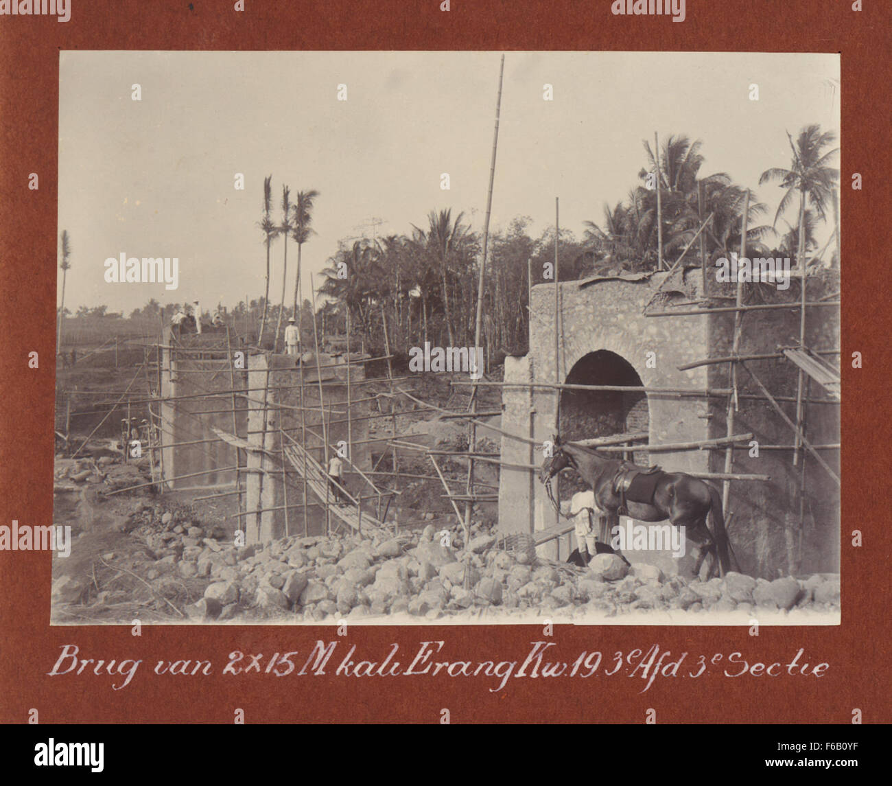 This engineering drawing from the Dutch East Indies (circa 1900 ...