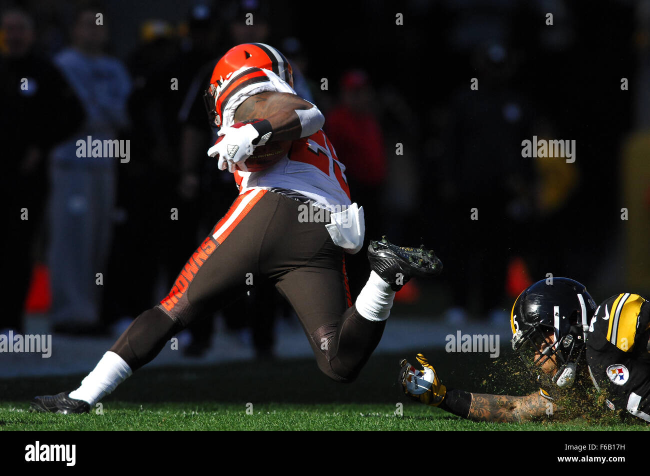 Duke Johnson JR. 15th Nov, 2015. #29 during the Cleveland Browns vs ...