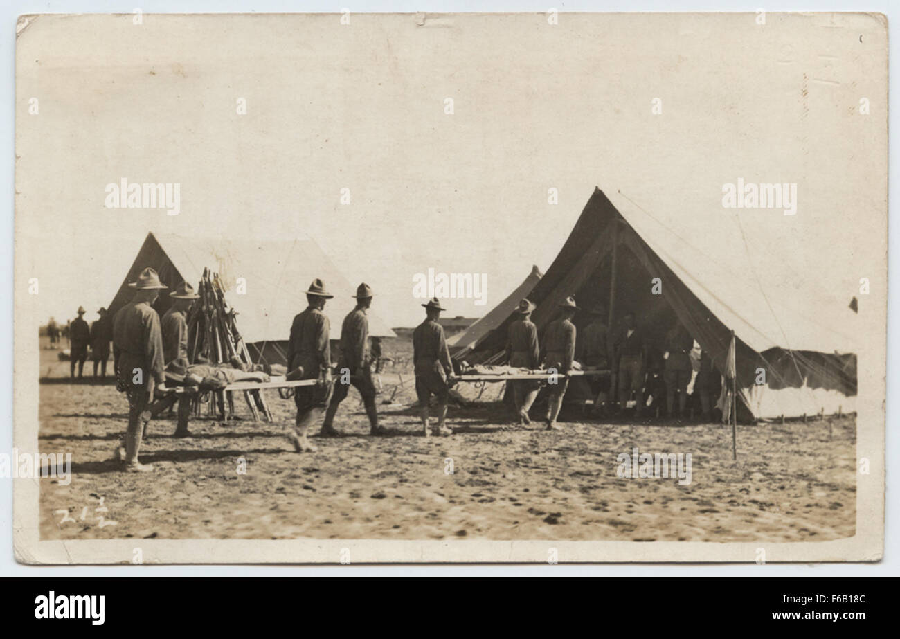 This Real Photo Postcard (RPPC) from Fort Bliss during the Mexican ...