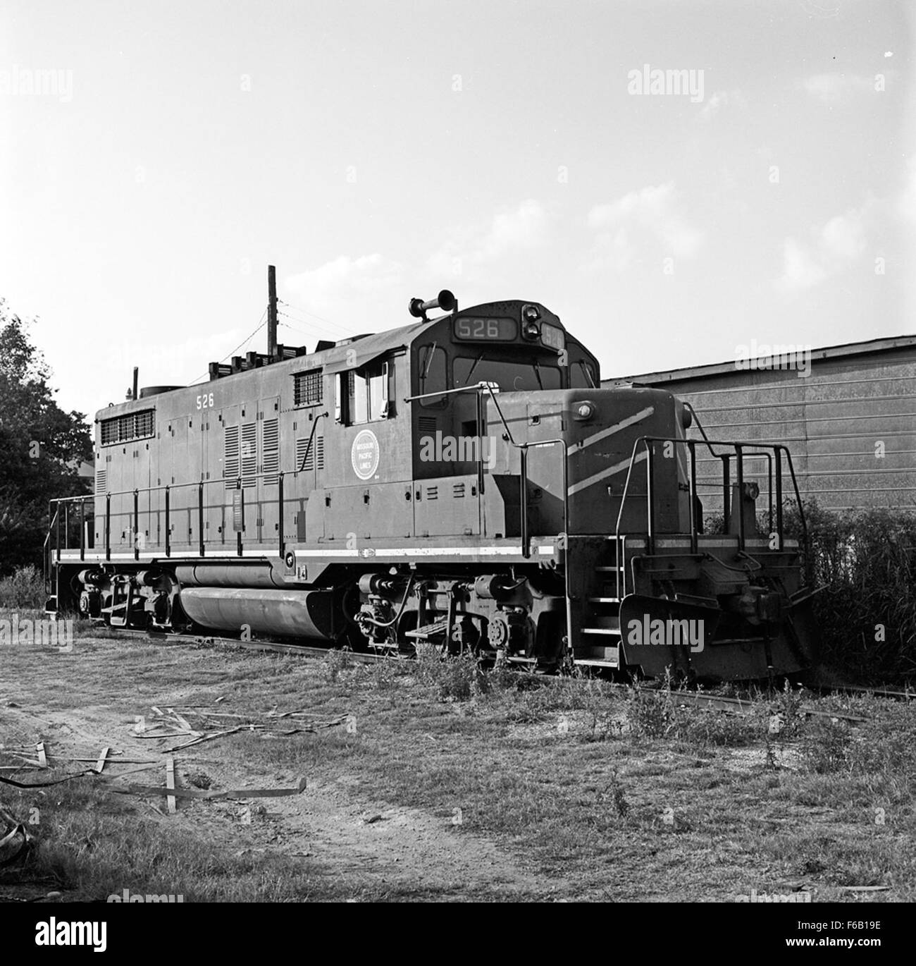 [Missouri Pacific, Diesel Electric Road Switcher No. 526] Stock Photo ...