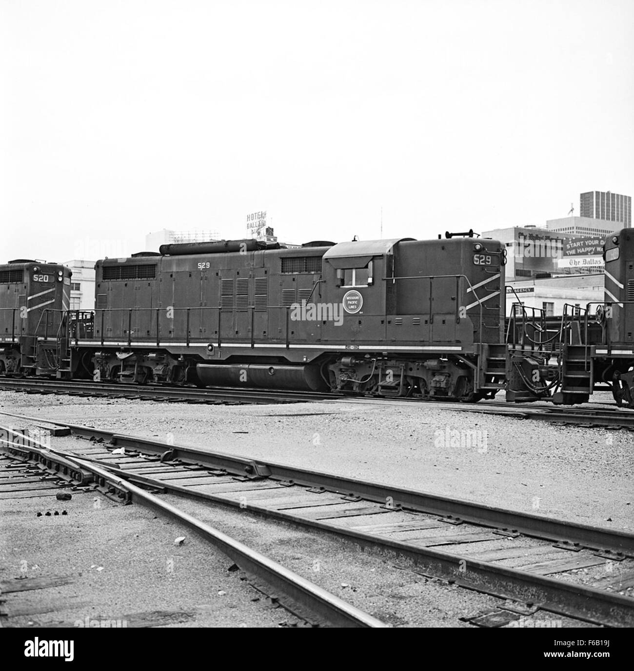 [Missouri Pacific, Diesel Electric Road Switcher No. 529] Stock Photo ...