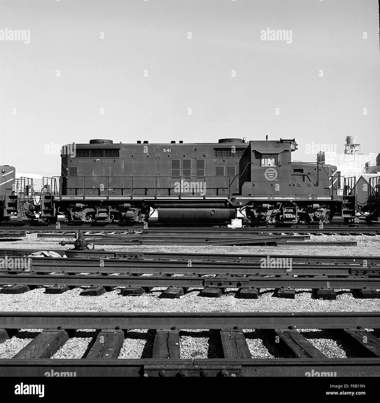The Missouri Pacific Diesel Electric Road Switcher No. 541 was part of ...