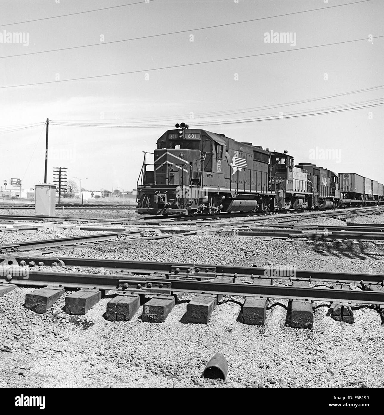 [Missouri Pacific, Diesel Electric Road Switcher No. 601] Stock Photo ...