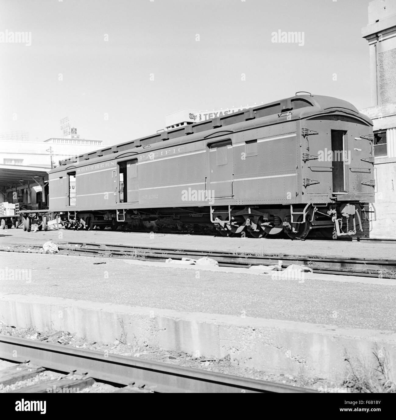 The Southern Pacific baggage and express car No. 6262 was an important ...