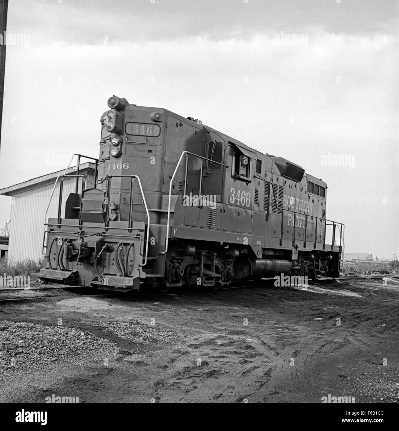 Southern pacific railroad vintage Black and White Stock Photos & Images ...