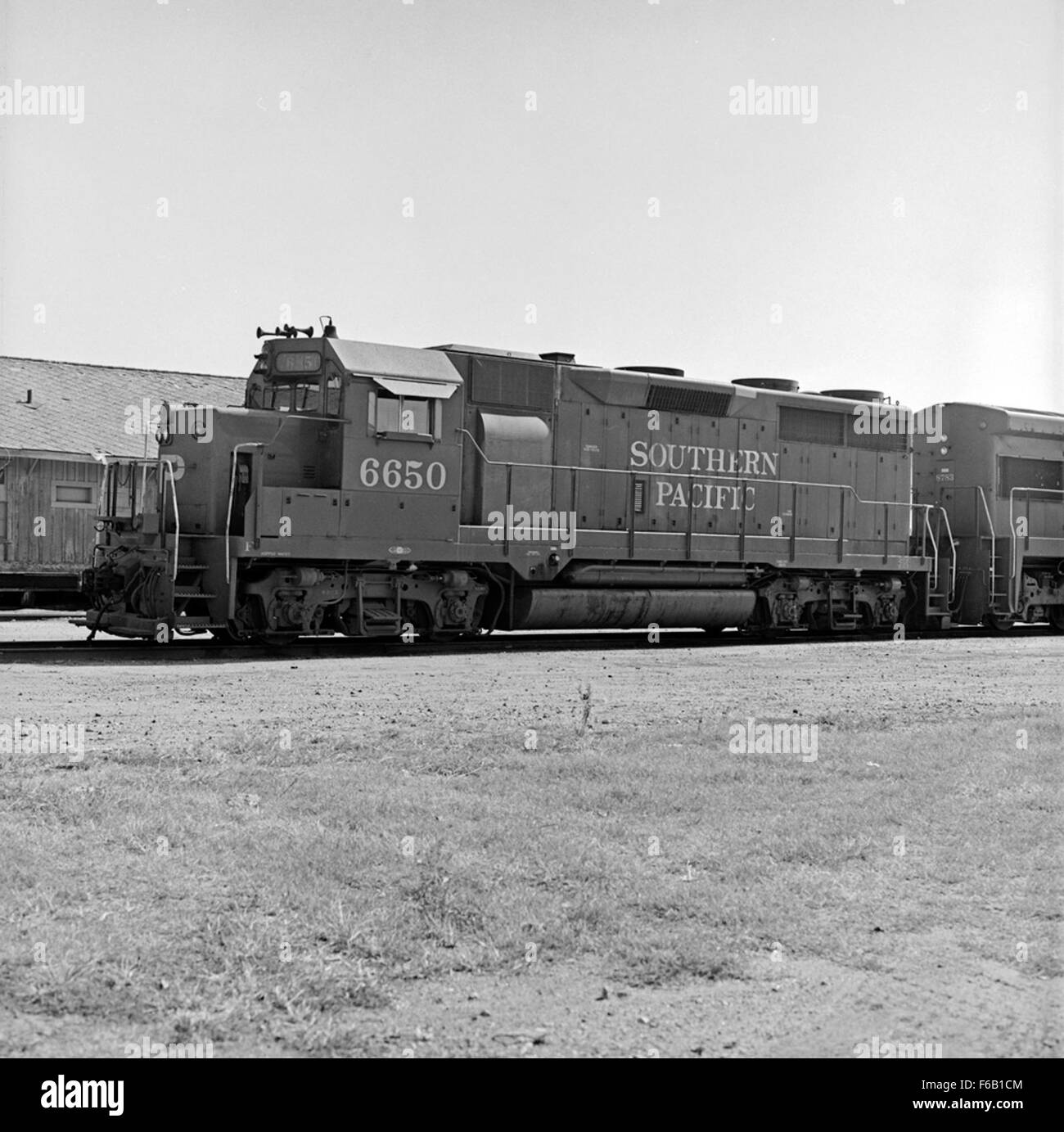 Southern Pacific Diesel Electric Road Switcher No. 6650, a locomotive ...