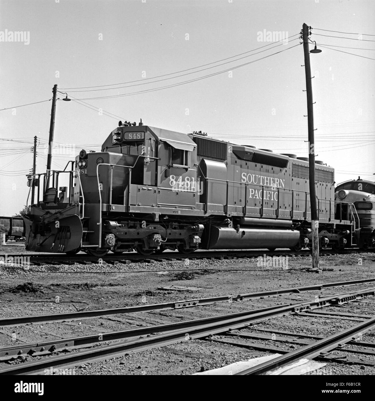 Southern Pacific Diesel Electric Road Switcher No. 8481, built by the ...