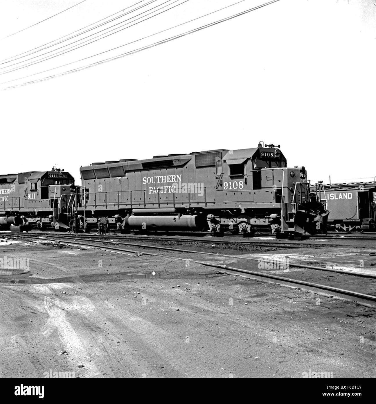 The Southern Pacific Diesel Electric Road Switcher No. 9108, built by ...