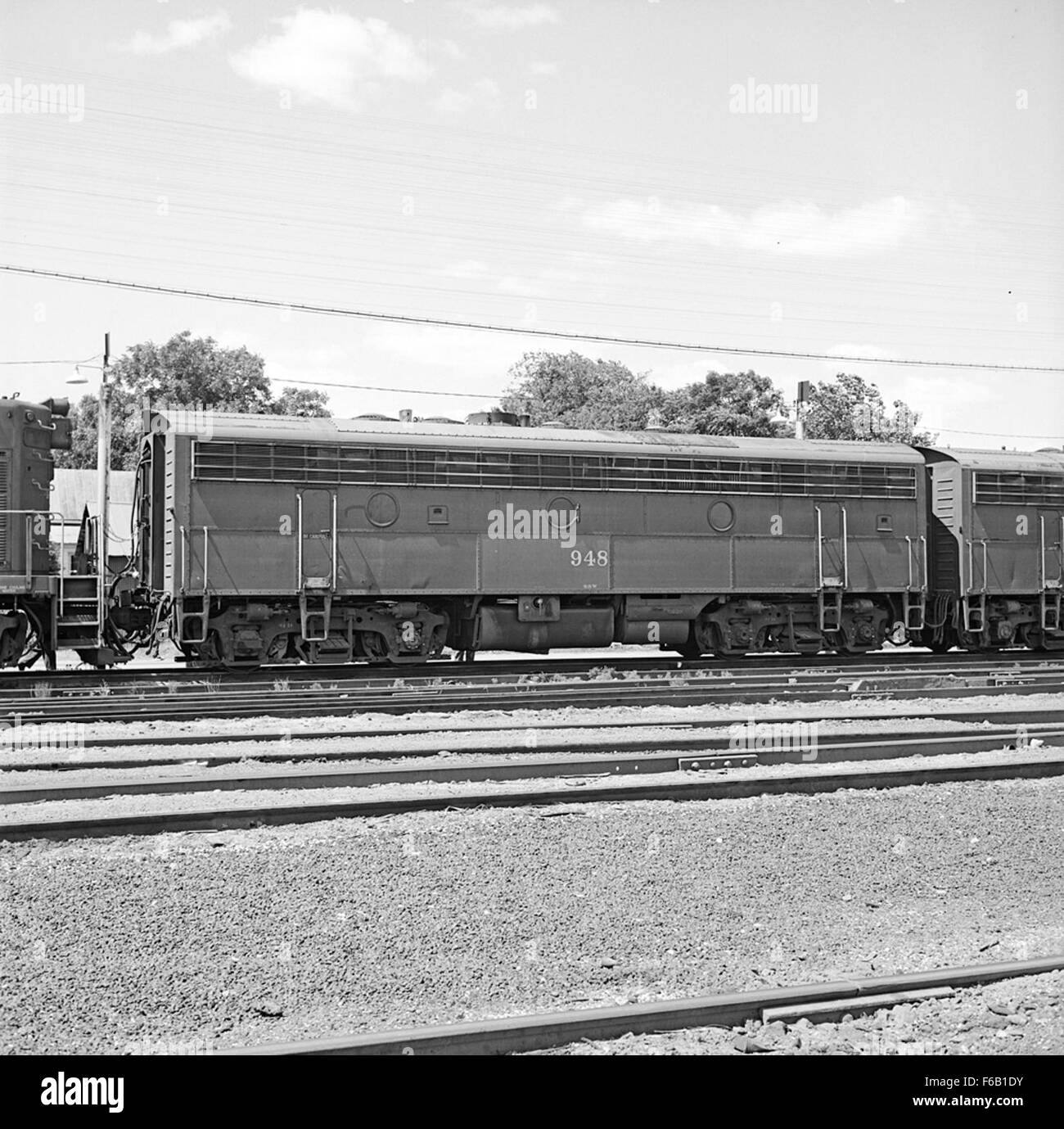 Diesel-electric Freight Locomotive No. 948, part of the St. Louis ...