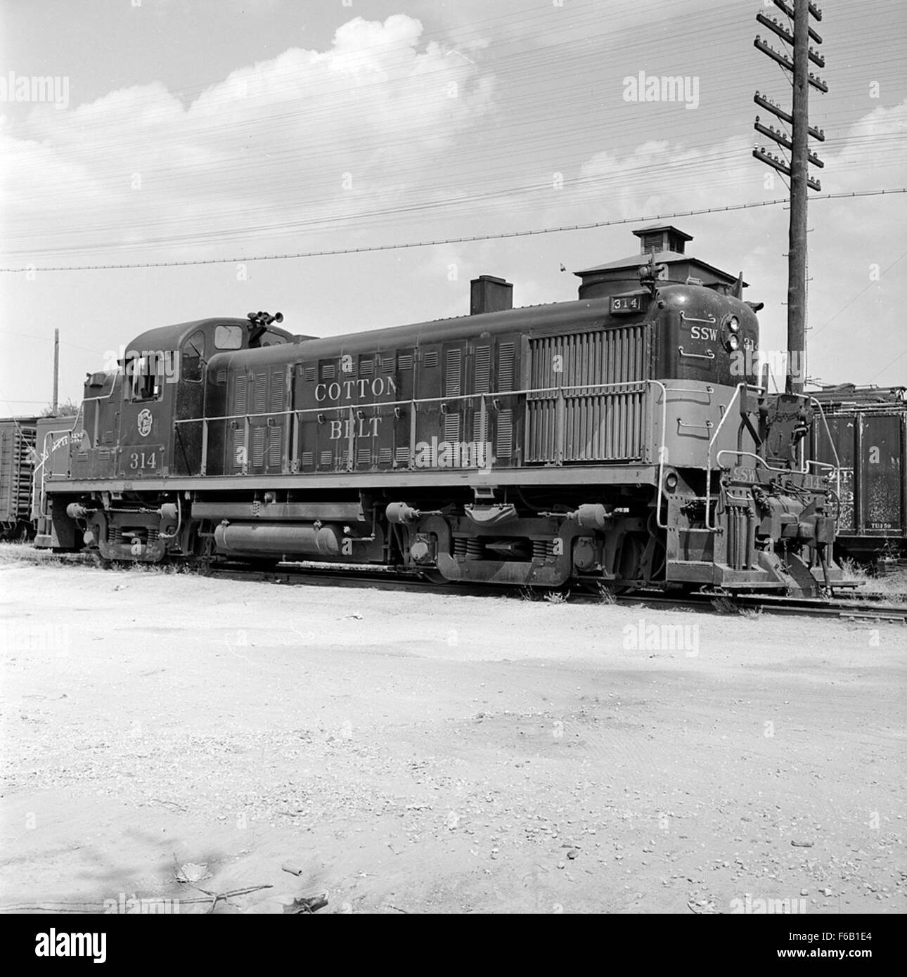 Southwestern trains Black and White Stock Photos & Images - Alamy