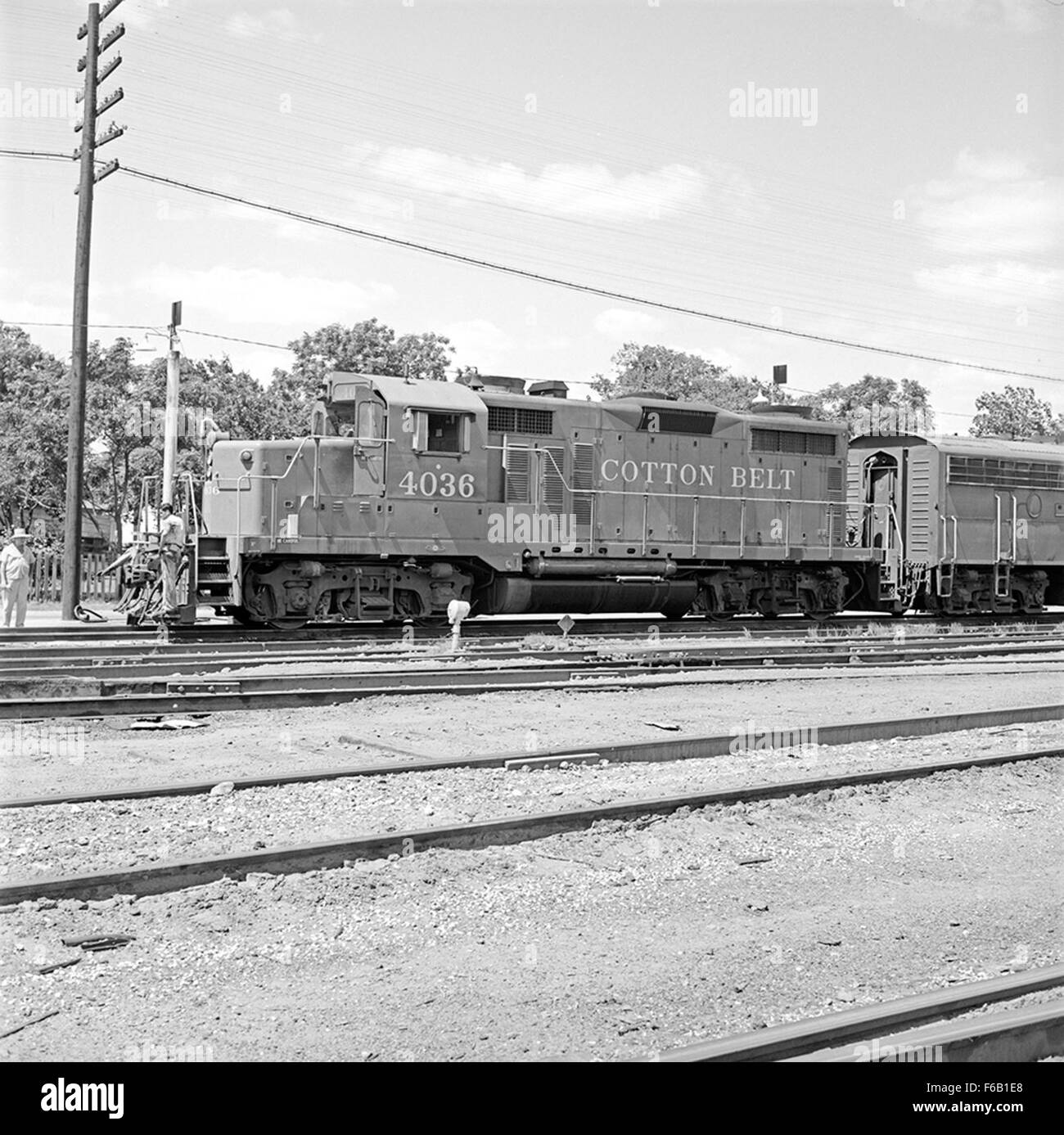 The St. Louis Southwestern Diesel Electric Road Switcher No. 4036 was ...