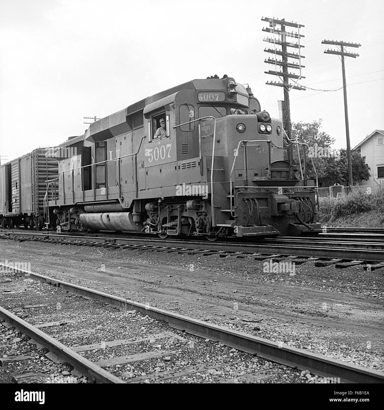The St. Louis Southwestern Diesel Electric Road Switcher No. 5007 ...