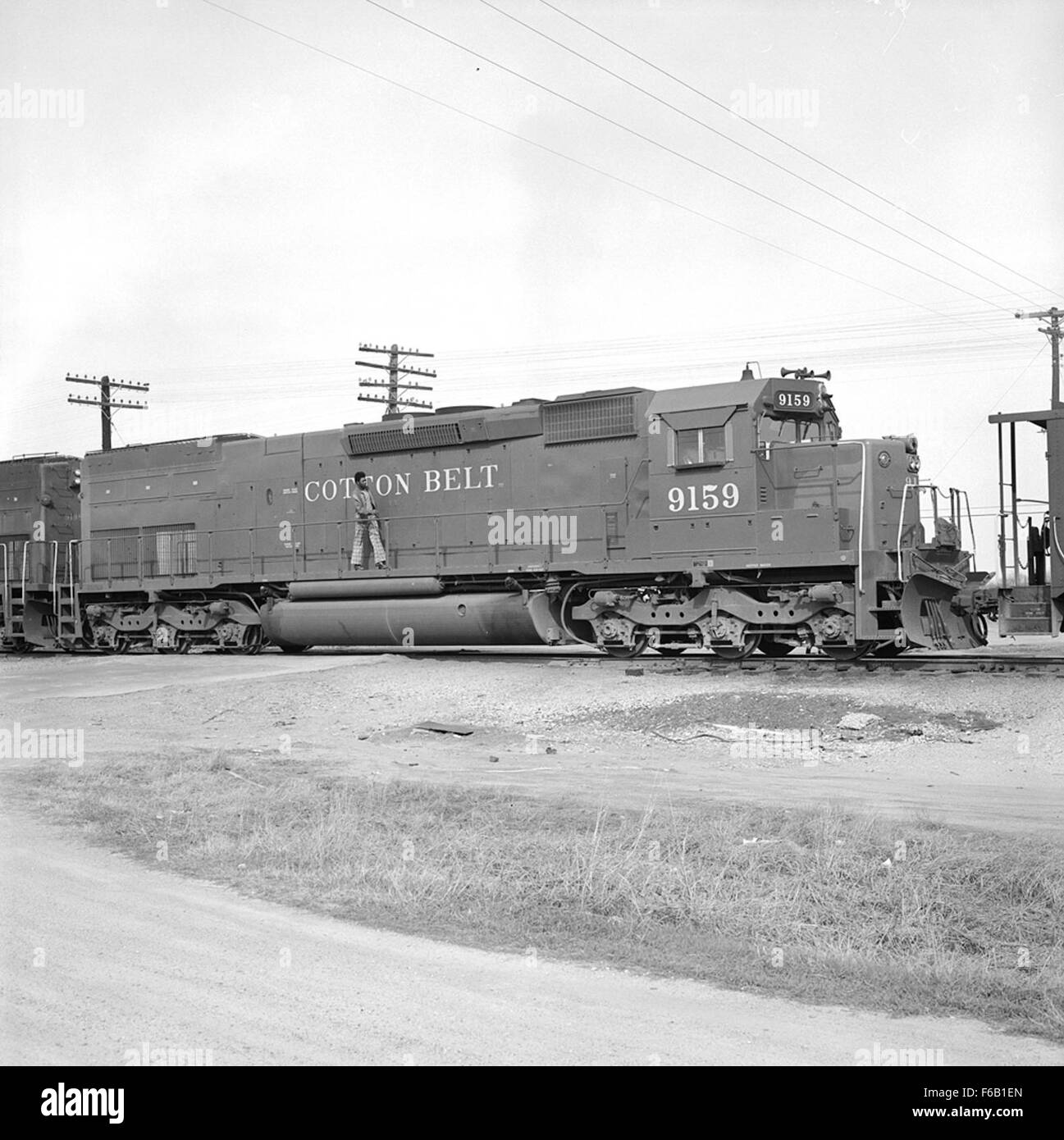 The St. Louis Southwestern Diesel Electric Road Switcher No. 9159 ...