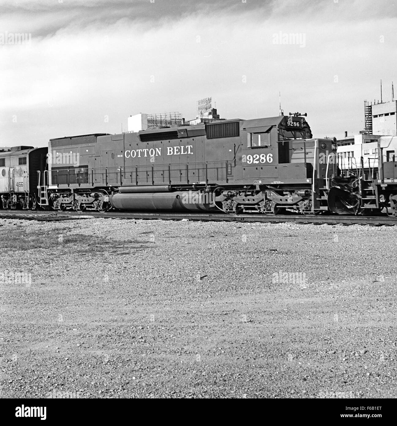 St louis southwestern locomotive Black and White Stock Photos & Images ...