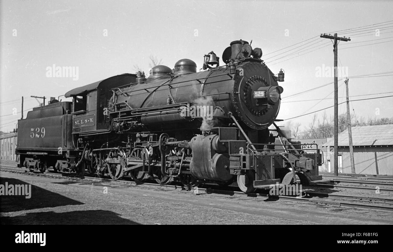 This image features St. Louis Southwestern Railroad’s Locomotive No ...