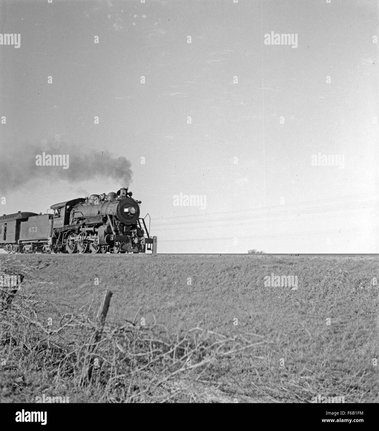 The St. Louis Southwestern Locomotive No. 653, also known as the ...