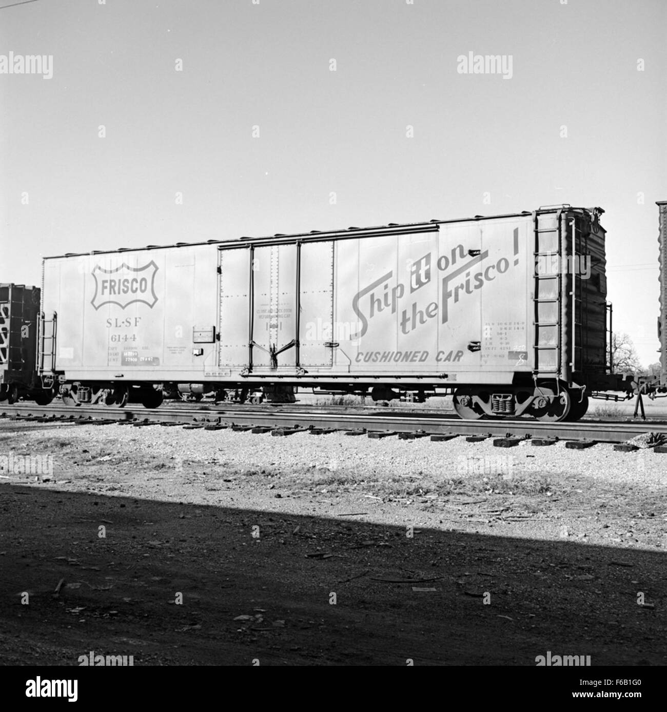 Old railroad box cars hi-res stock photography and images - Alamy
