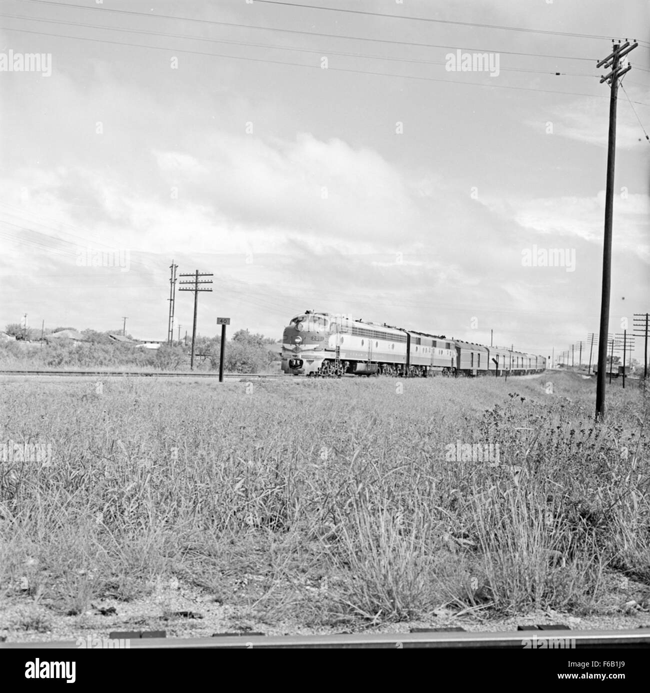 This image features the Texas & Pacific Diesel Electric Passenger ...