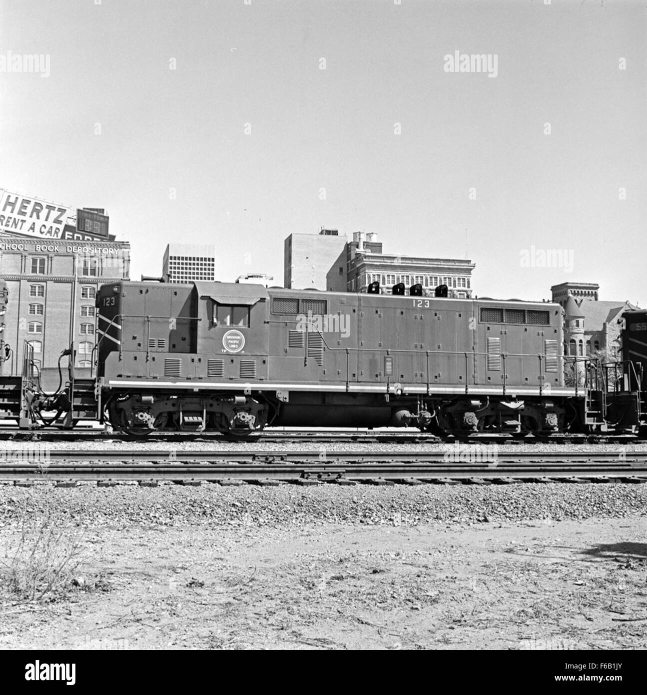 A photograph of the Texas & Pacific Diesel Electric Road Switcher No ...