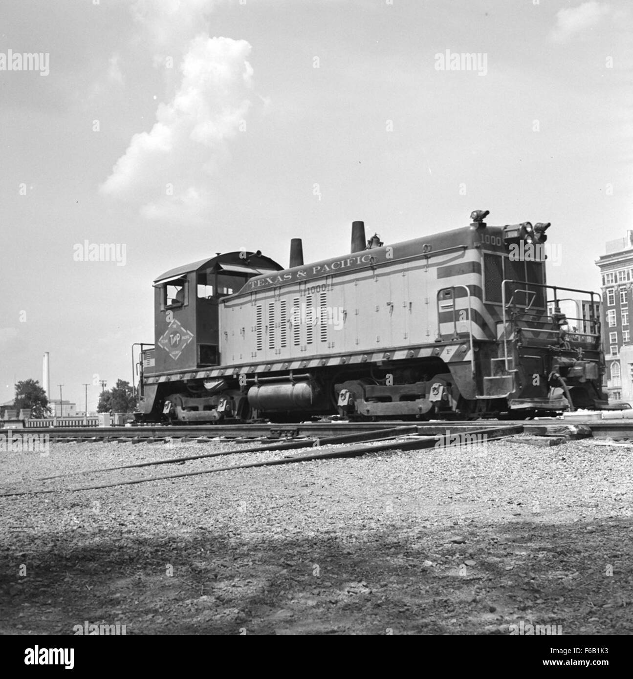 The Texas & Pacific Diesel Electric Switcher No. 1000 is a locomotive ...