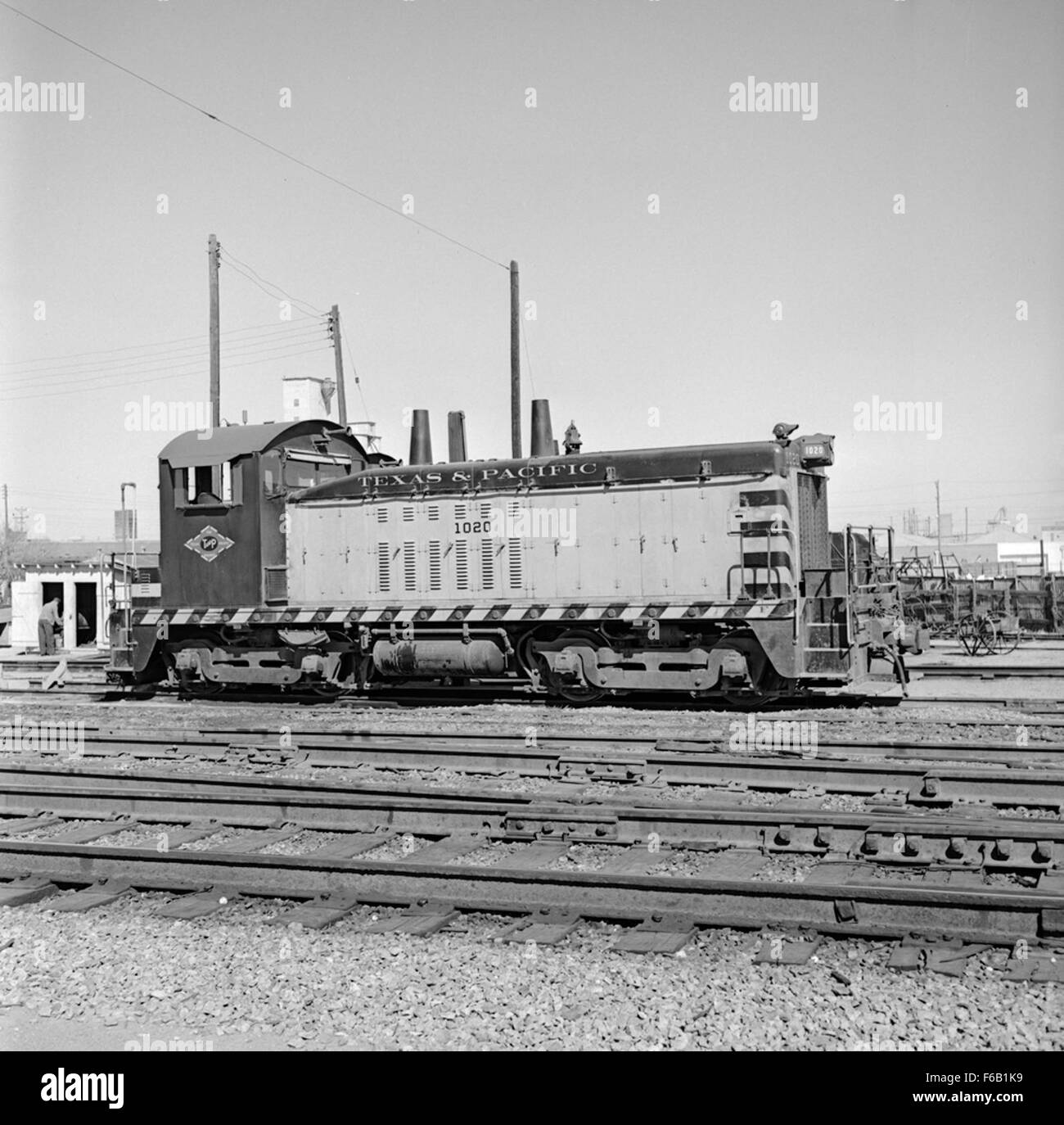 Texas & Pacific Diesel Electric Switcher No. 1020 is a classic ...