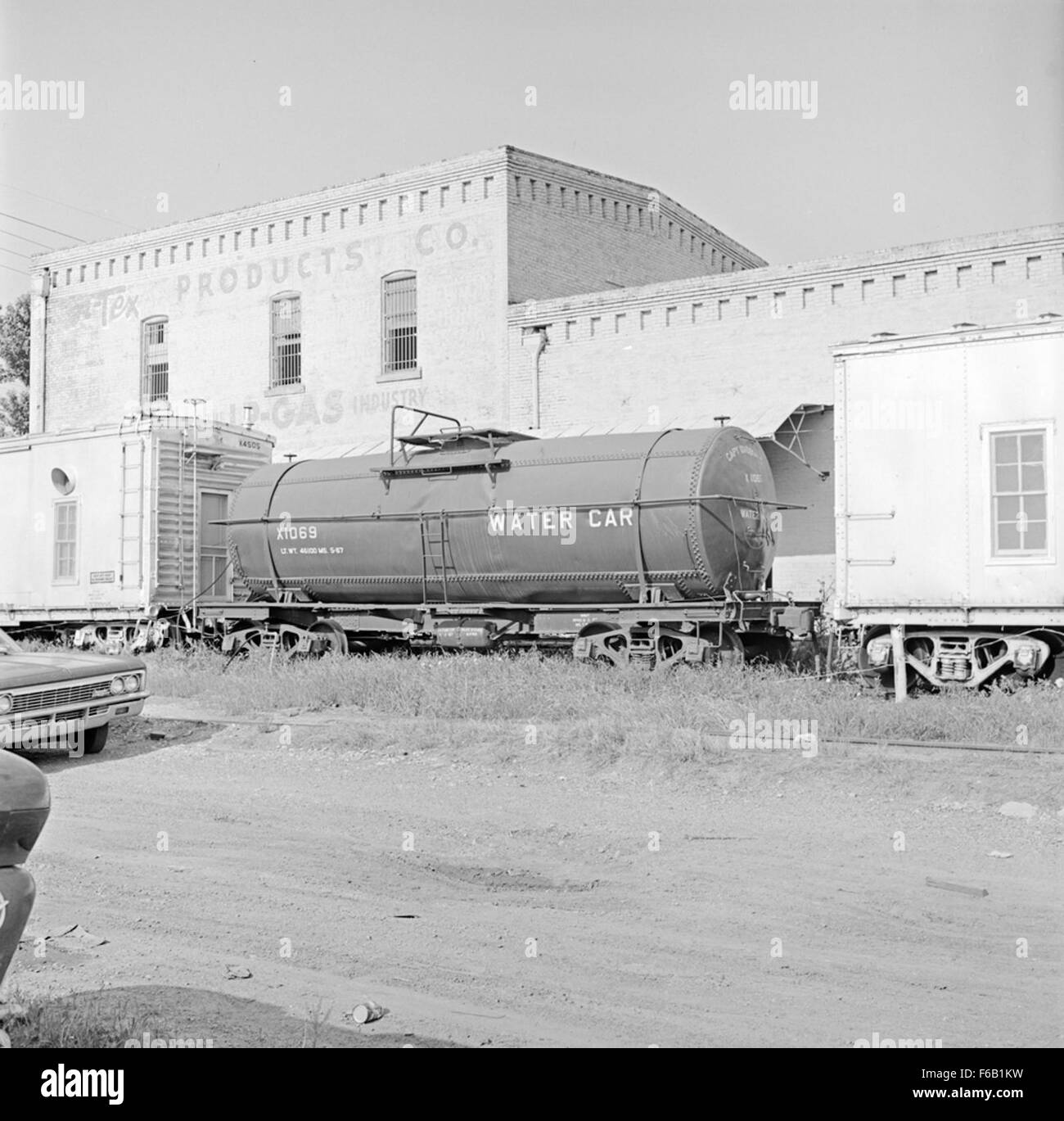 This image features the Texas & Pacific Maintenance of Way (MOW) Water ...