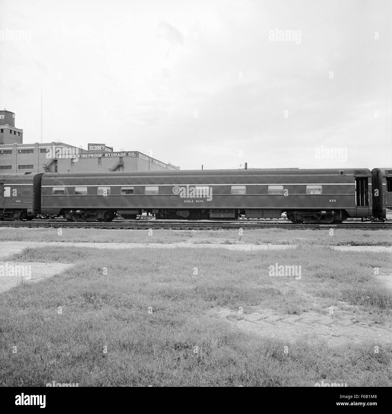 The Texas & Pacific Railroad Sleeping Car No. 625, named 'Eagle Path ...