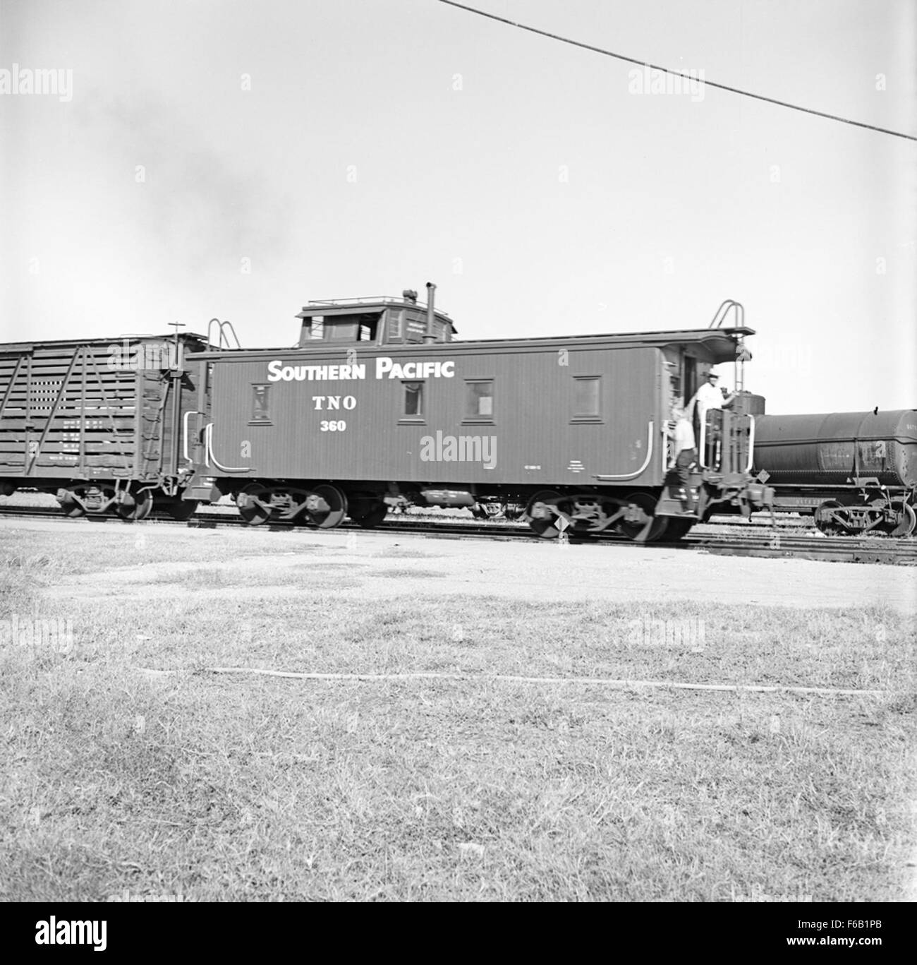 Southern Pacific Trains Black and White Stock Photos & Images - Alamy