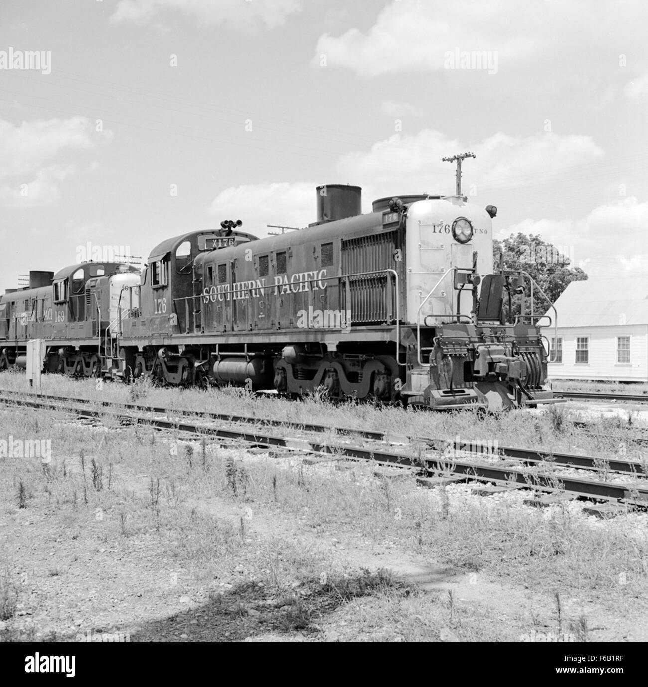 The Southern Pacific Railroad’s Diesel Electric Road Switcher No. 176 ...