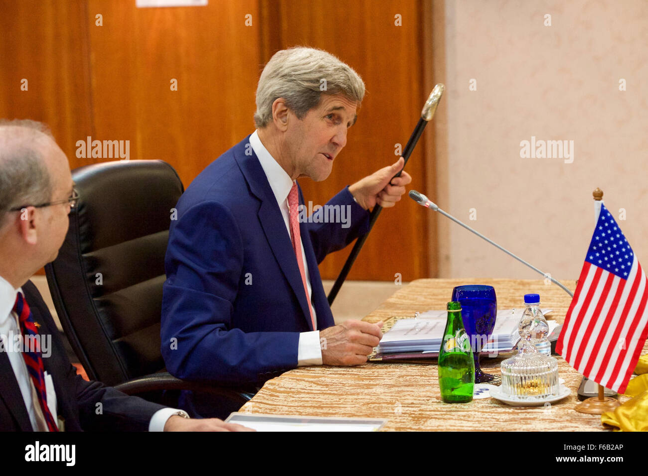 Secretary Kerry Tells Reporters About Assist From Senator Kennedy's ...