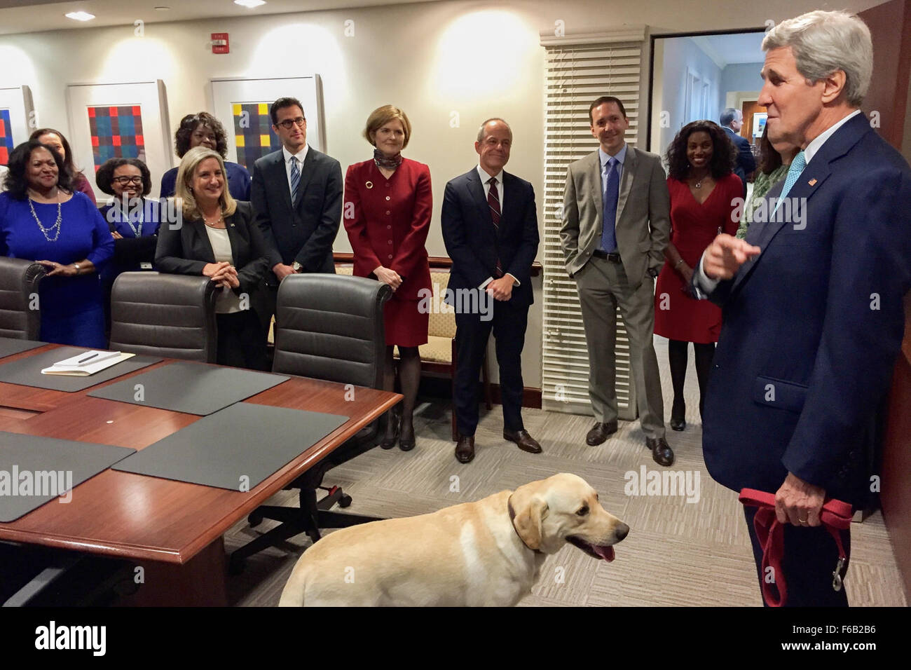 Secretary Kerry Thanks Protocol Office for Work on Recent State Visits ...