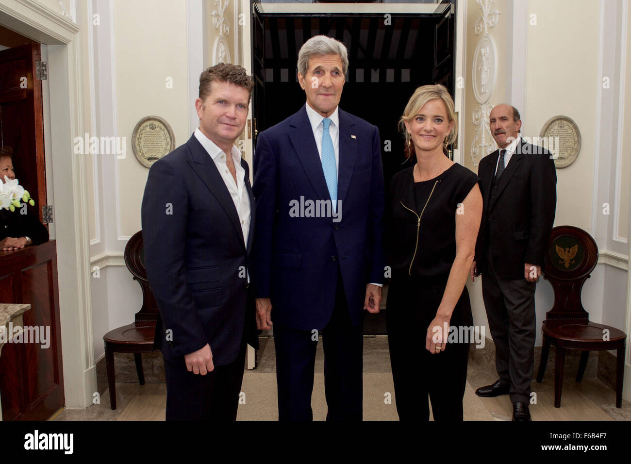 His wife brooke barzun hi-res stock photography and images - Alamy