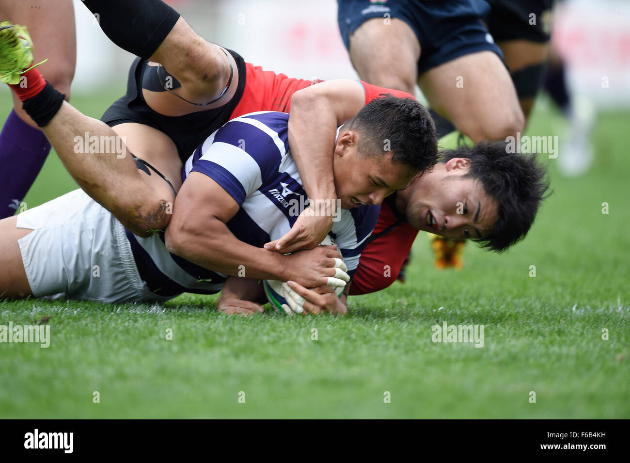Chichibunomiya Rugby Stadium, Tokyo, Japan. 15th Nov, 2015. Yusuke ...