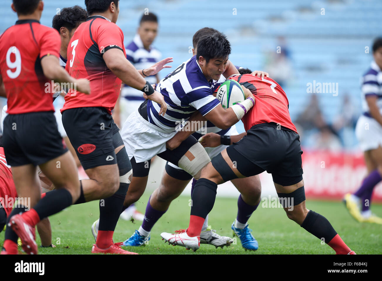 Chichibunomiya Rugby Stadium, Tokyo, Japan. 15th Nov, 2015. Syuhei ...