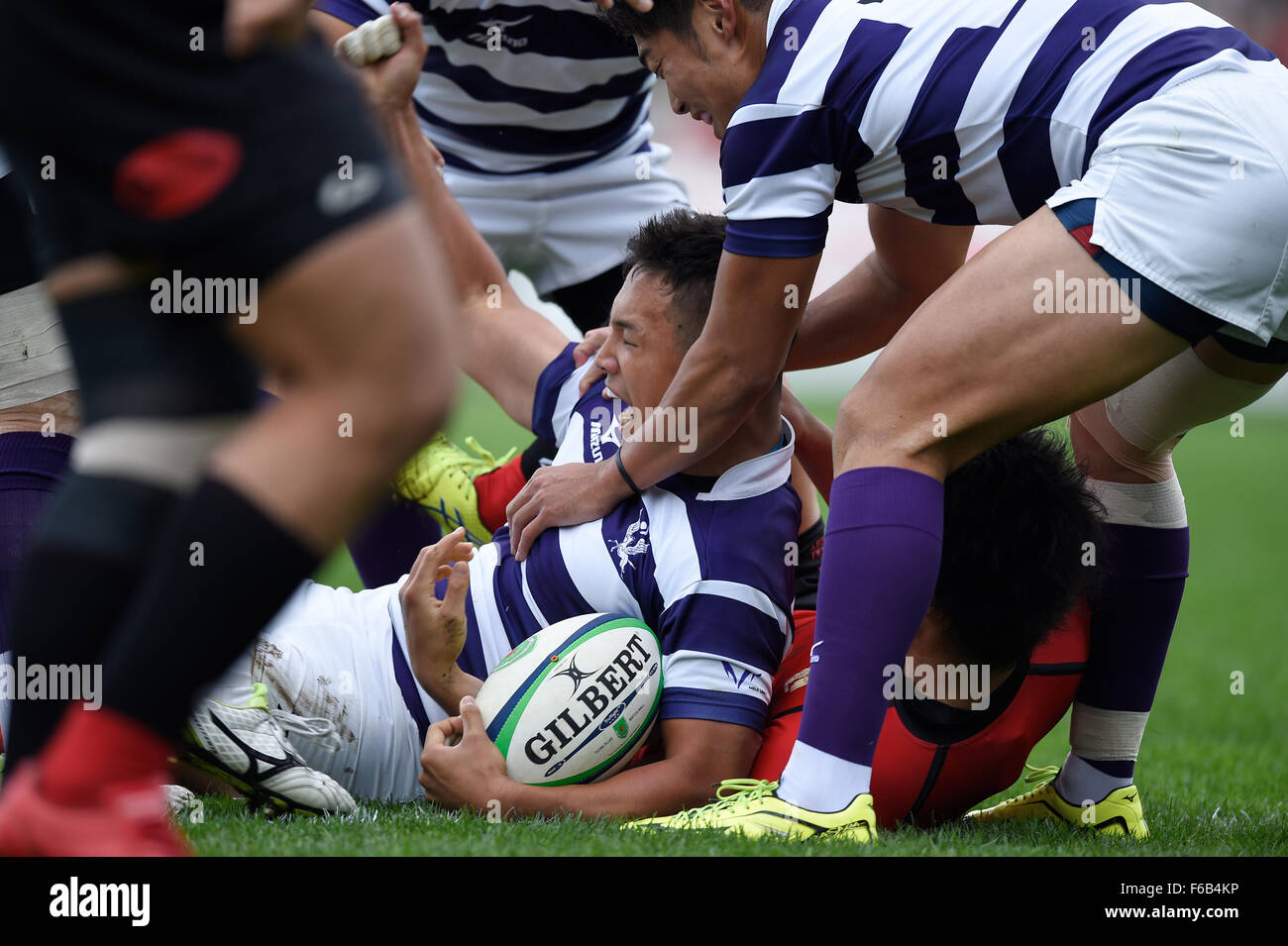 Chichibunomiya Rugby Stadium, Tokyo, Japan. 15th Nov, 2015. Yusuke ...