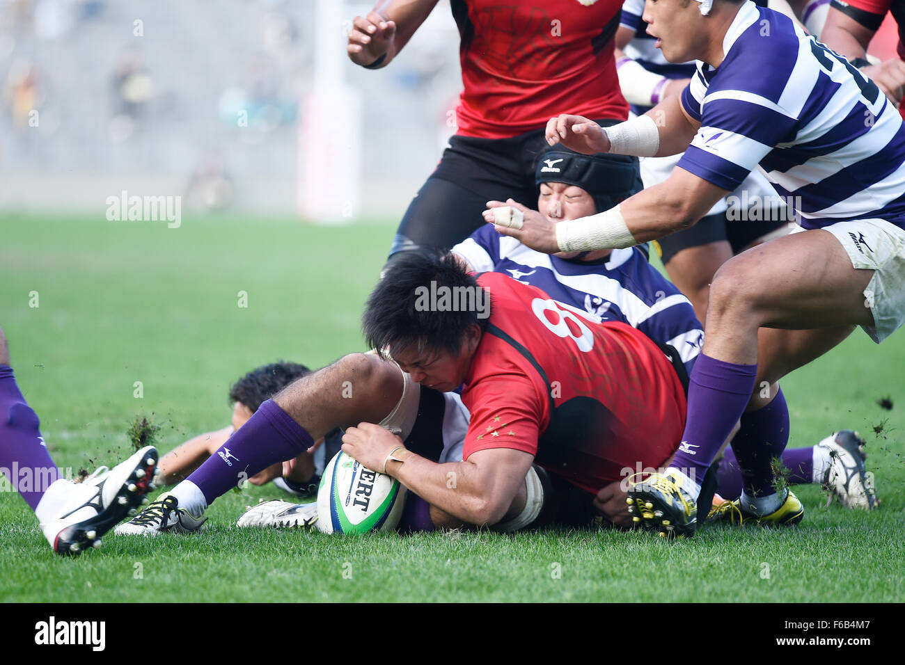 Chichibunomiya Rugby Stadium, Tokyo, Japan. 15th Nov, 2015. Takahisa ...