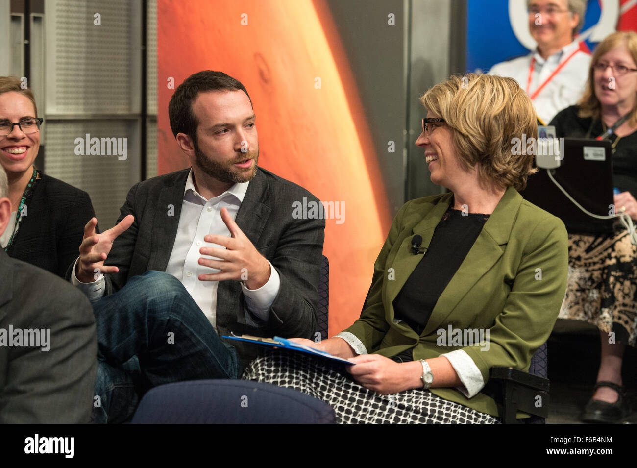 Dr. Alex MacDonald and Dr. Tara Ruttley participated in NASA’s “Real ...