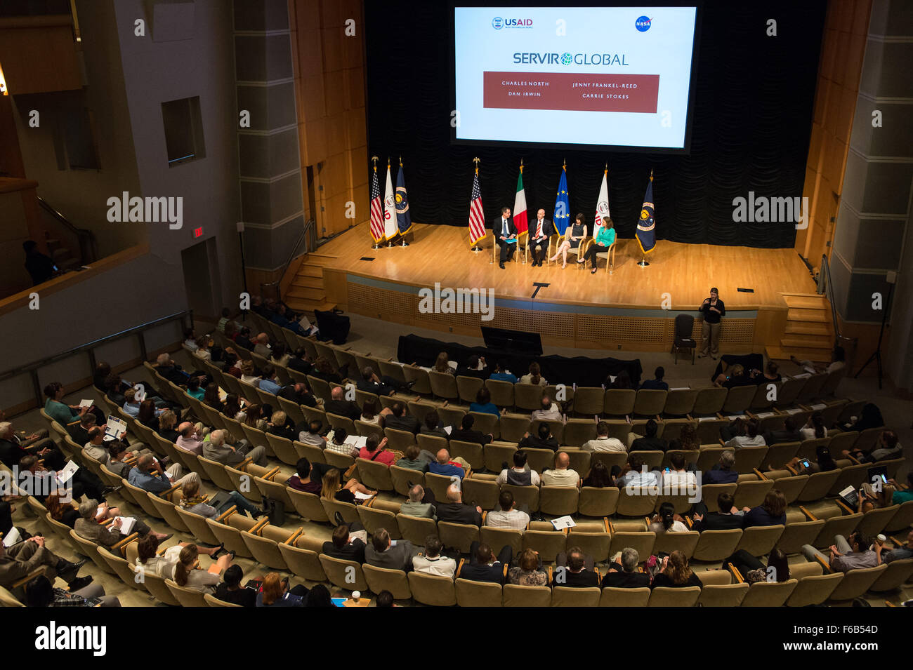 From left to right: Charles North, senior deputy assistant ...