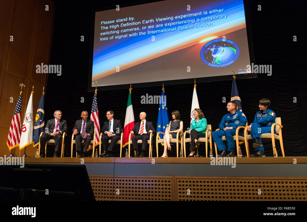 From left to right: Eric Postel, associate administrator, United States ...