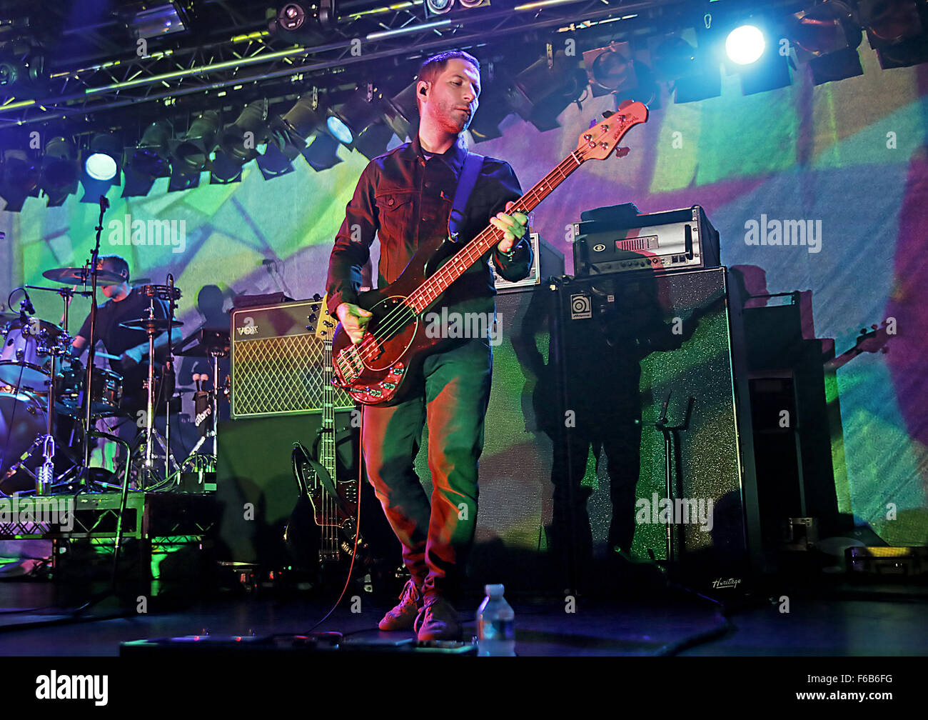 Ride perform at O2 Academy Liverpool Featuring: Steve Queralt, Ride ...
