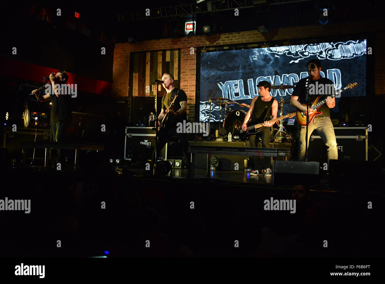 Yellowcard perform at Revolution Live in Fort Lauderdale Featuring ...