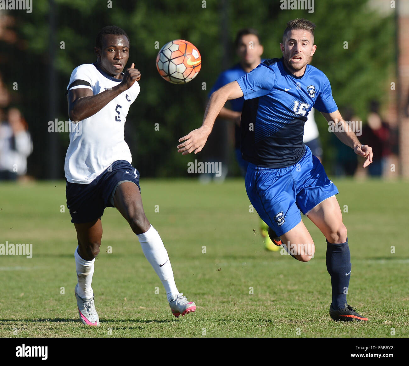 Washington, DC, USA. 15th Nov, 2015. 20151115 - Georgetown defender ...