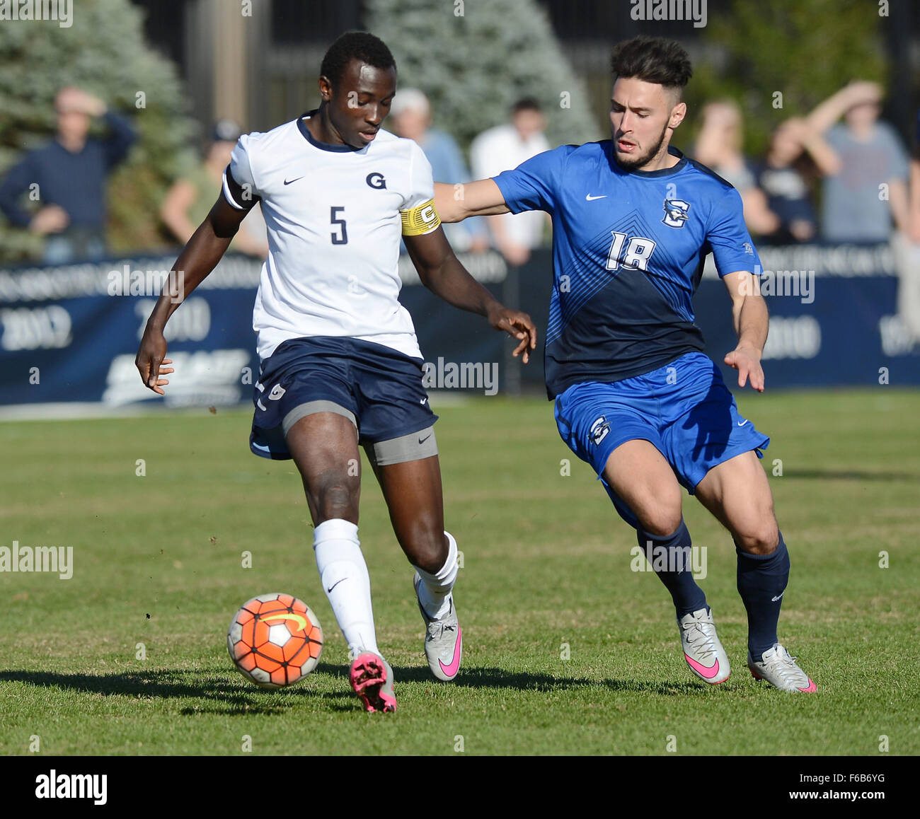 Washington, DC, USA. 15th Nov, 2015. 20151115 - Georgetown defender ...