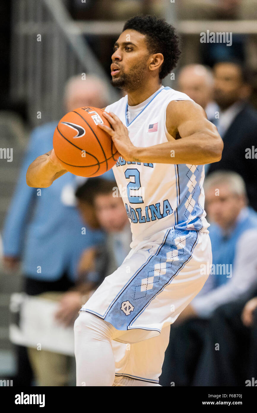 UNC Guard Joel Berry II (2) during the NCAA Basketball game between the ...