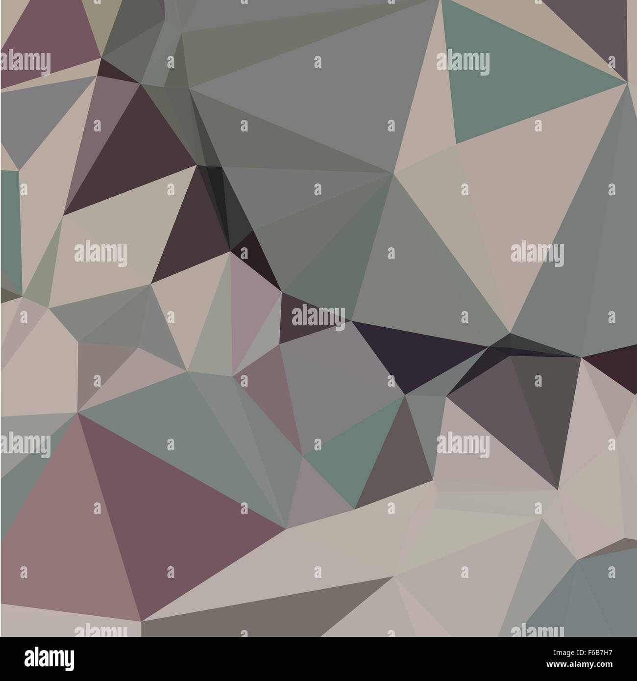 Low polygon style illustration of laurel green abstract geometric ...