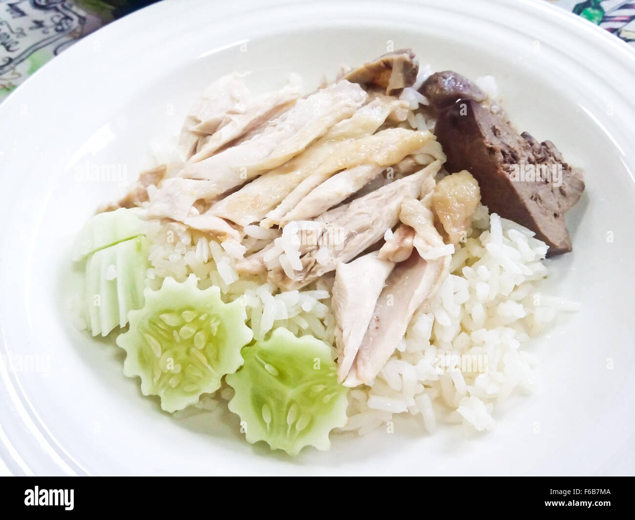 Steamed chicken white background hi-res stock photography and images ...